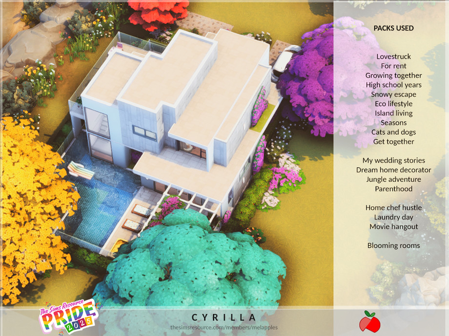 The Sims Resource | PRIDE 2025 - Cyrilla - no cc
