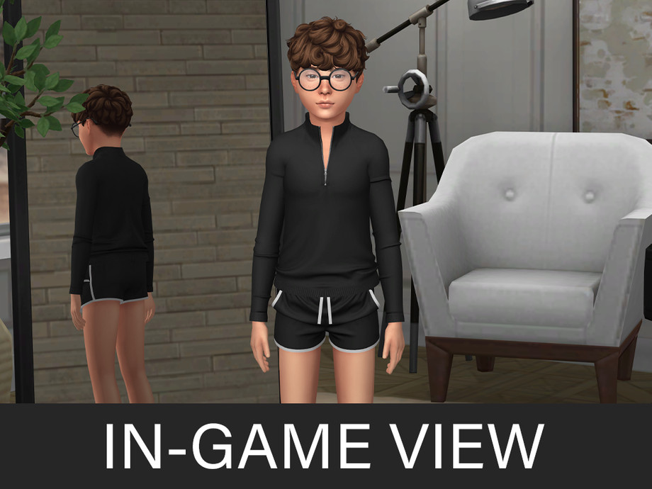 The Sims Resource | Baywatch (Top - Child Version)