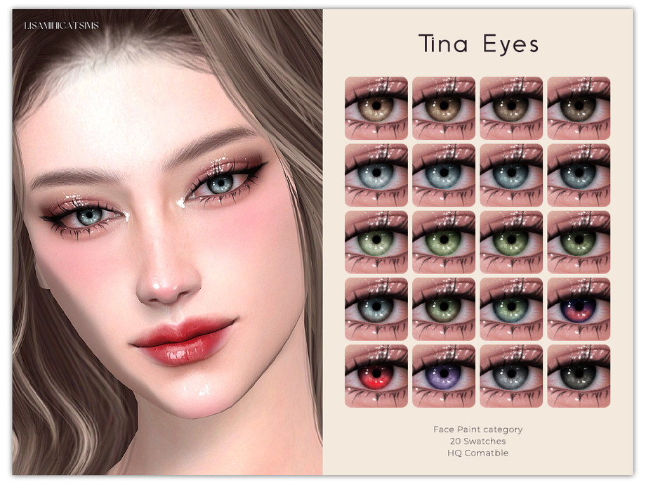 The Sims Resource | Tina Eyes