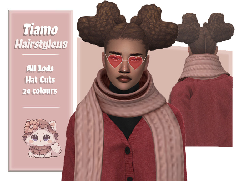 The Sims Resource | Tiamo Hairstyle