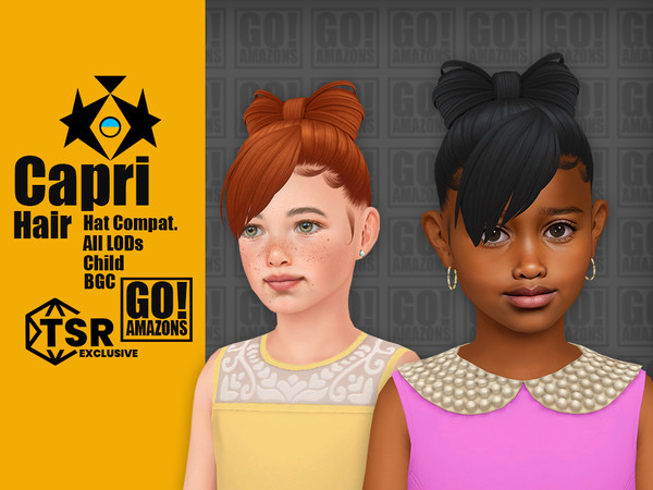 The Sims Resource | Capri Hair