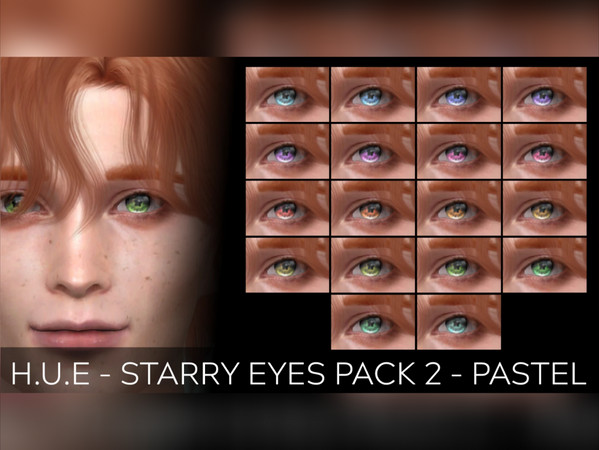The Sims Resource | H.U.E - Starry Eyes N2 - Pastel Colors