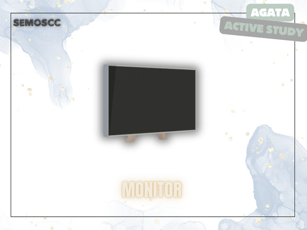 The Sims Resource | [SCC] Agata Monitor (decor)
