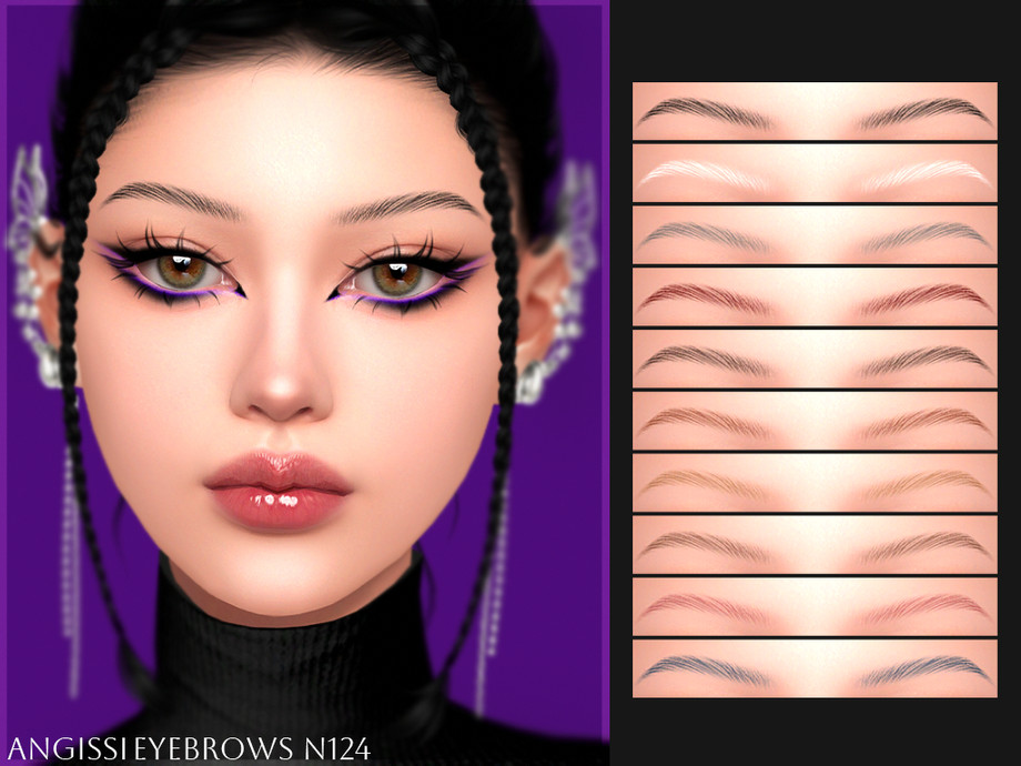 The Sims Resource | Eyebrows n124