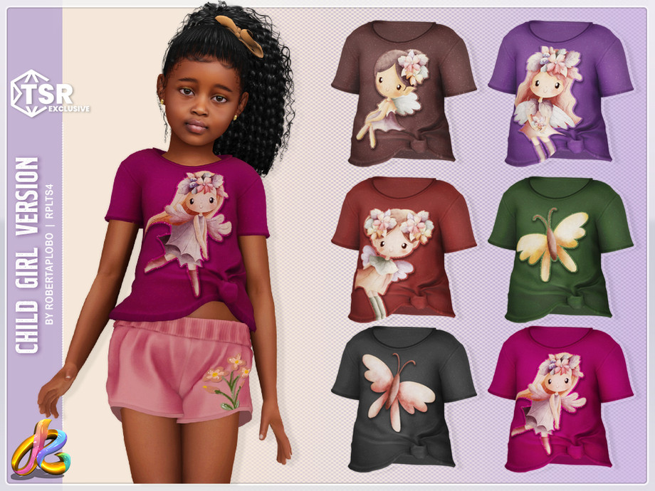 The Sims Resource | Girl Top 314 - Child