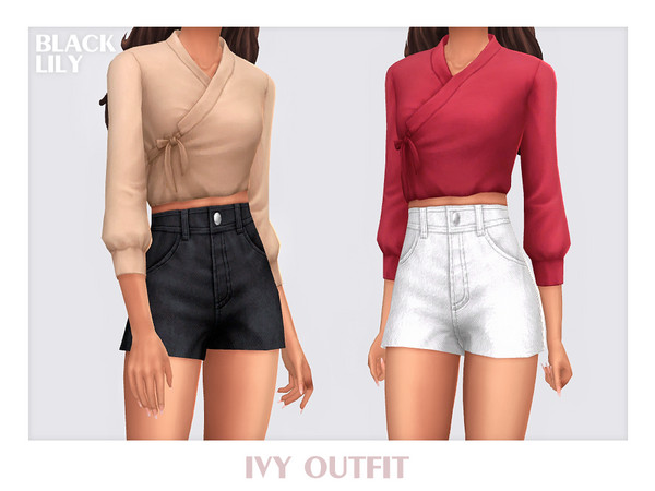 The Sims Resource | Ivy Outfit