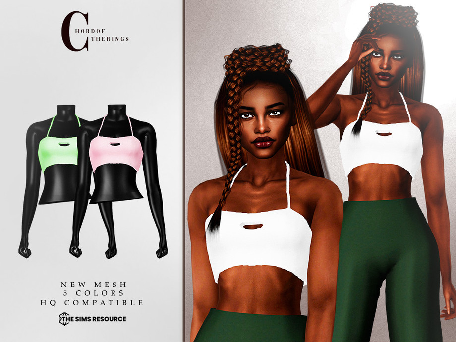 The Sims Resource | Crop Top T-782