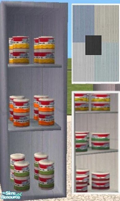 The Sims Resource - Grocery Store Set - Shelf05