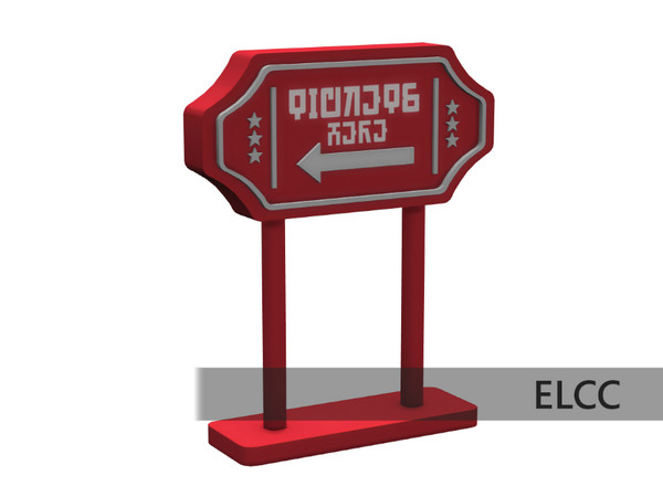 The Sims Resource | The Director's Cut Ticket Sign