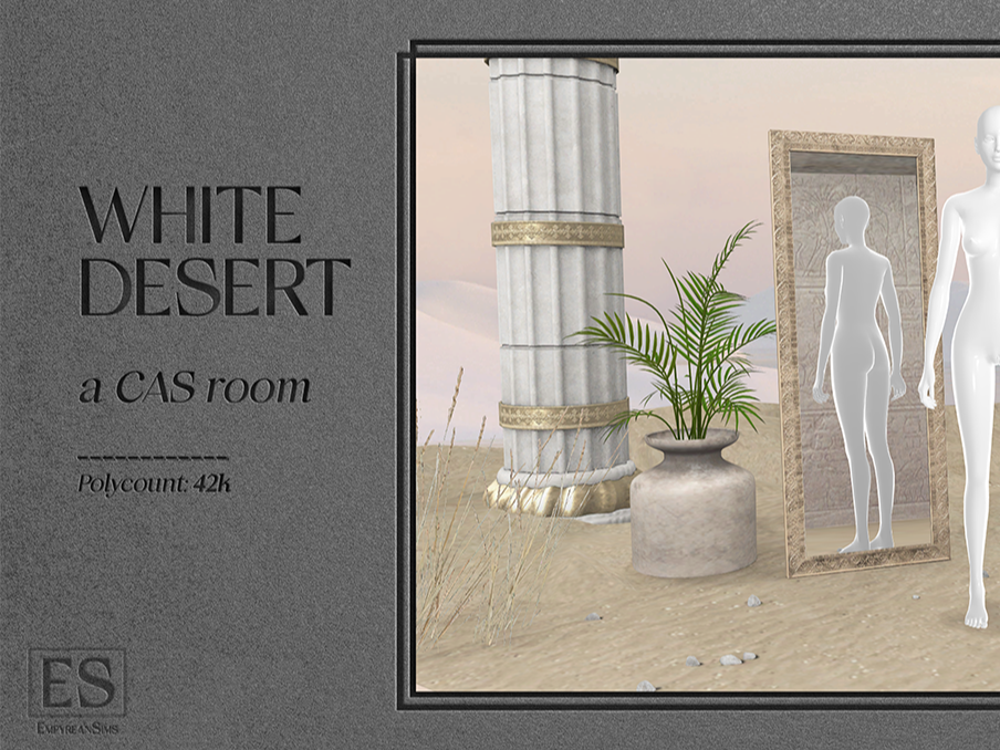 The Sims Resource | CAS Room: White Desert