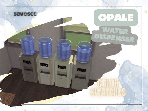 The Sims Resource | Opale Electric Water Dispenser