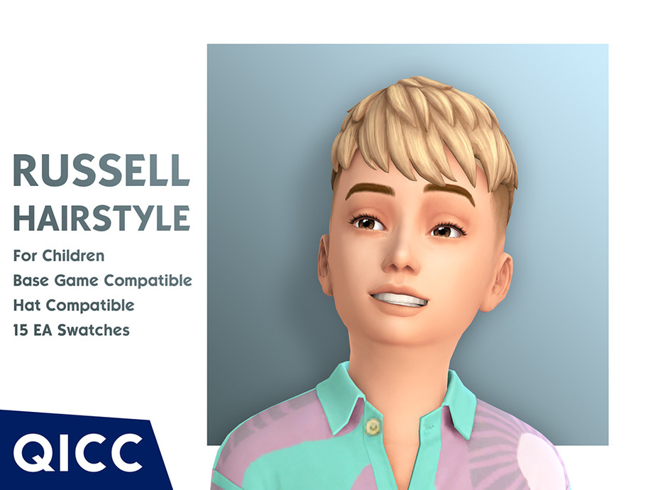 The Sims Resource | Russell Hair