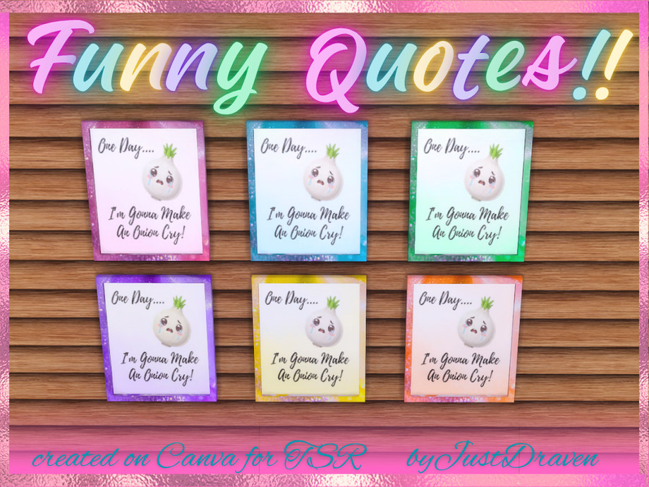The Sims Resource | Patreon - Funny Quotes