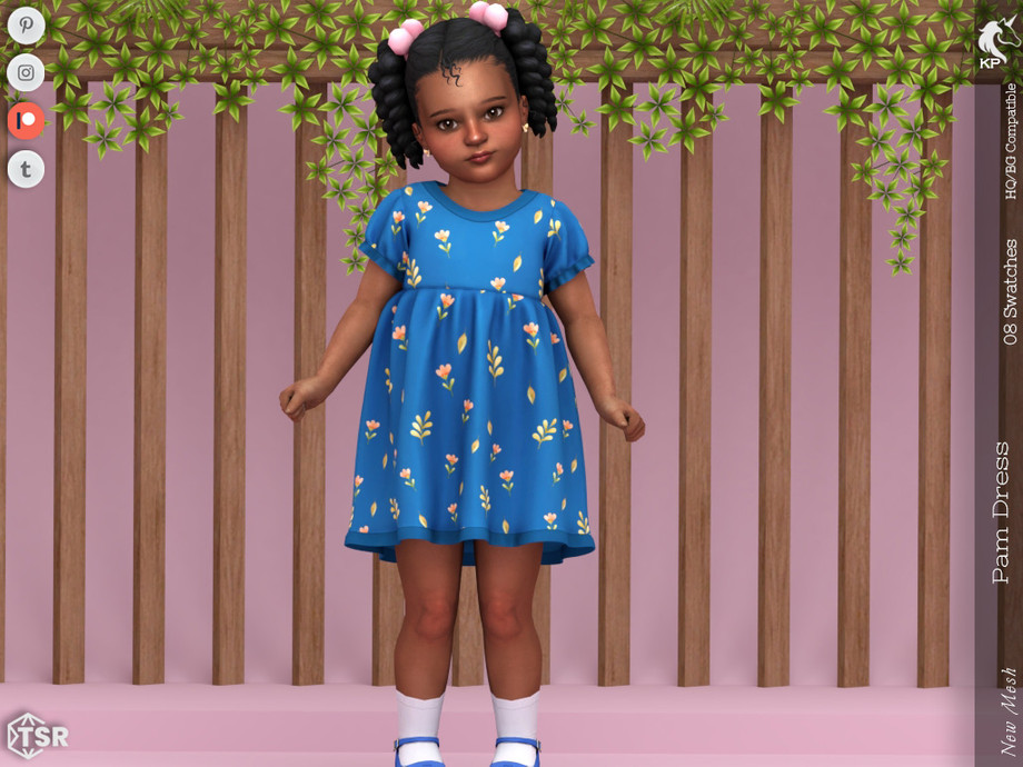 The Sims Resource | Pam Dress- Toddler