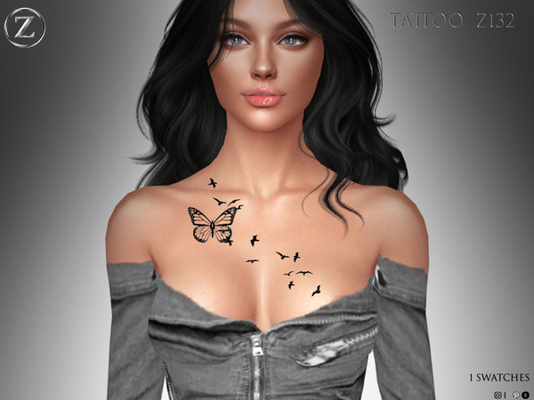 The Sims Resource | TATTOO Z132