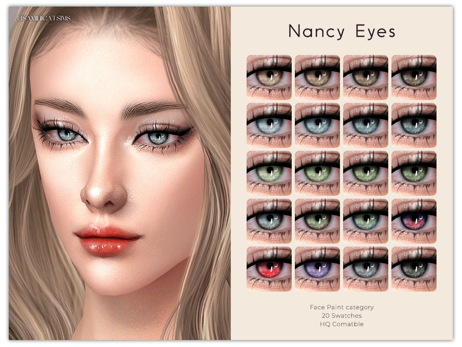 The Sims Resource | Nancy Eyes