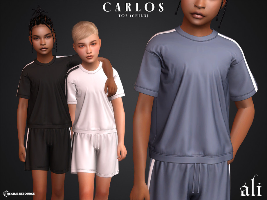 The Sims Resource | CARLOS top (child)