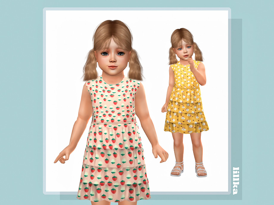 The Sims Resource | Joyce Dress