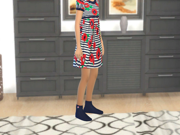 The Sims Resource | Ankle Socks (Brightest in Class)