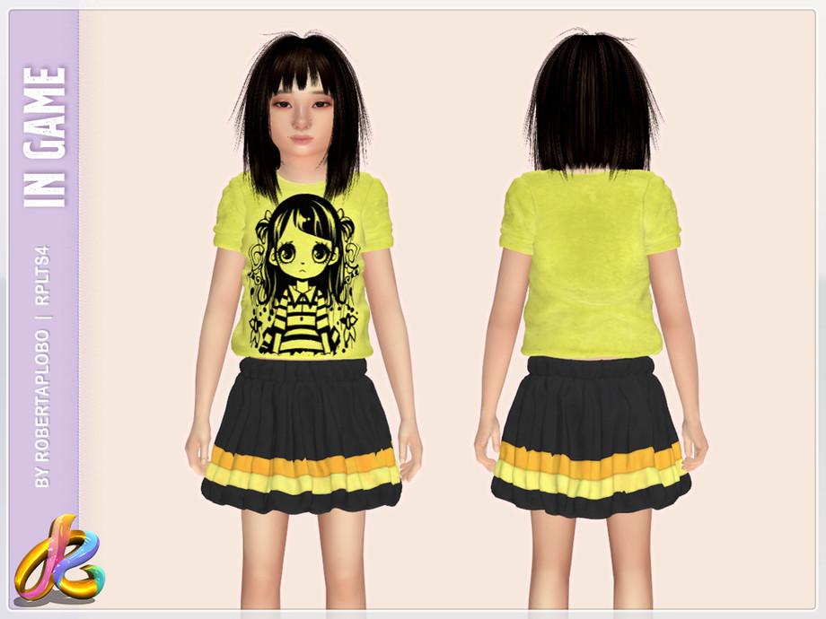 The Sims Resource | Girl Top 316 -Child