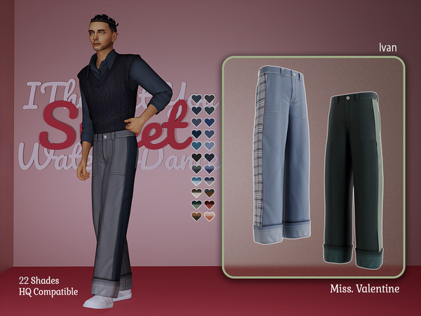 The Sims Resource | Ivan Pants