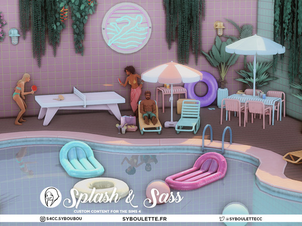 The Sims Resource | Splash & Sass - Lagoon pool