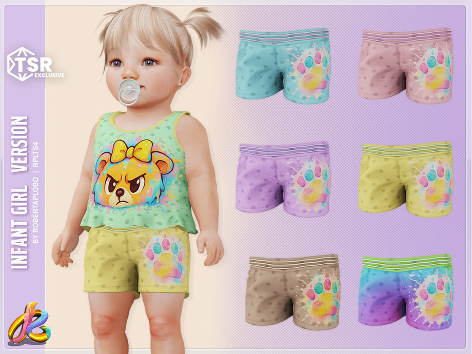 The Sims Resource | Girl Bottom 317 -Infant