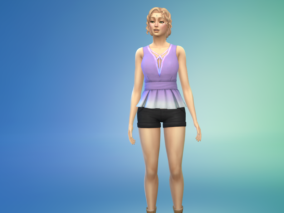 The Sims Resource | Maxis top recolor 001