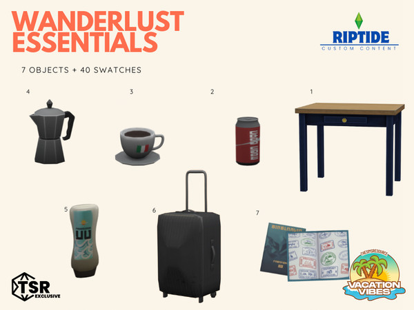 The Sims Resource | Riptide CC Wanderlust Essentials Chilled Soda Can