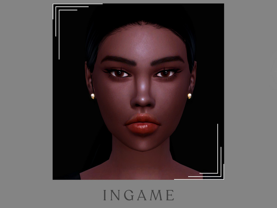 The Sims Resource | Georgia White Flower Studs