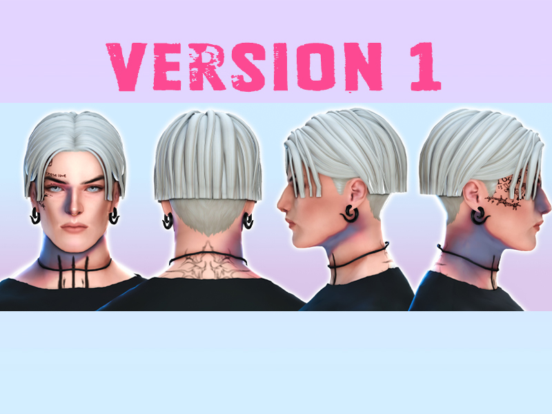 The Sims Resource | [aprilhush] Jin hair Version 1