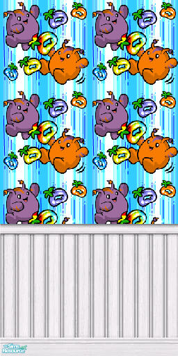 The Sims Resource - Neopets Walls- Hasee Bounce