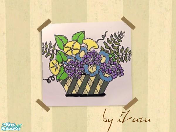 The Sims Resource - Coloring Book Art 7