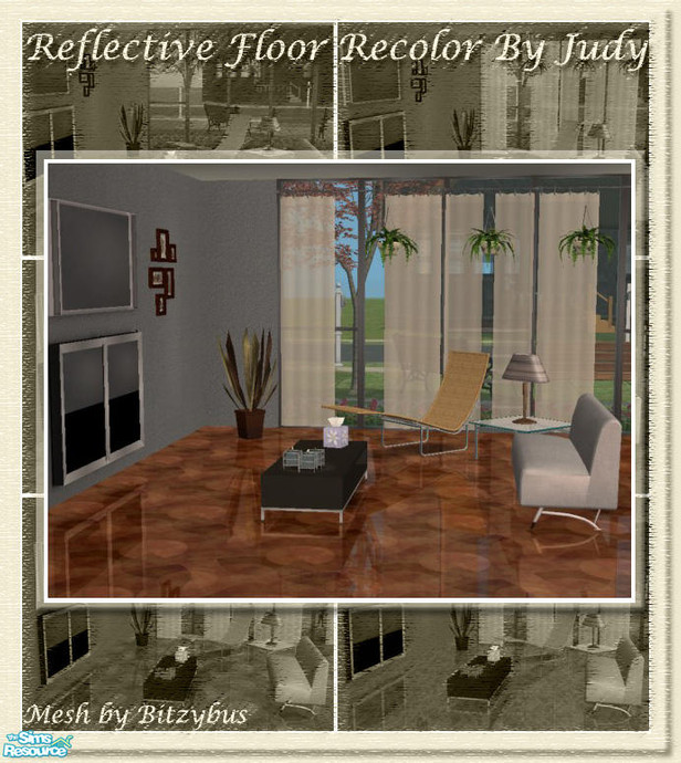 The Sims Resource - Judy Reflective Floor - Poured 4