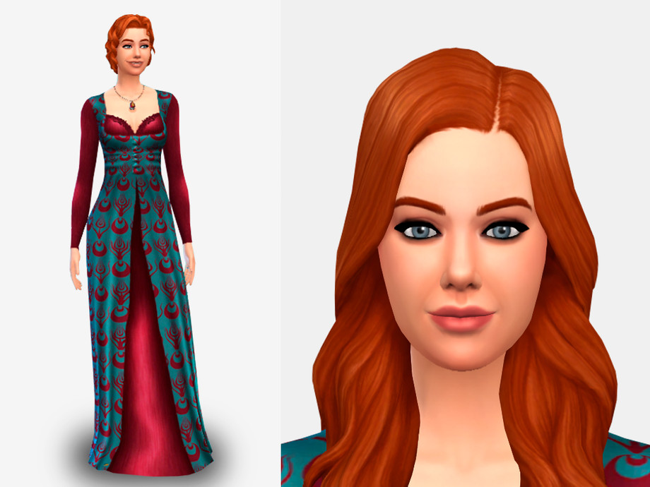 The Sims Resource | Sim inspired on Hurrem Sultan - Magnificent Century