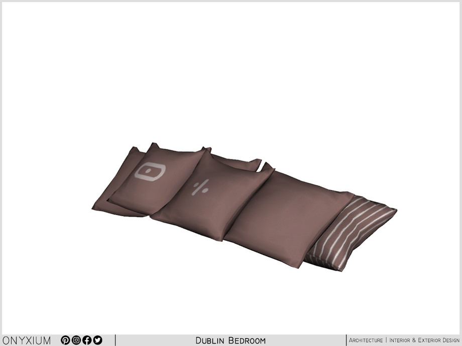 The Sims Resource | Dublin Bed Pillows