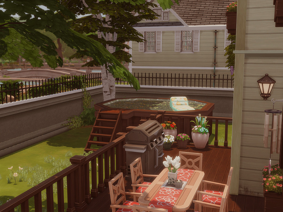 The Sims Resource | 735 Courtyard Lane - Evermore Project Save #7