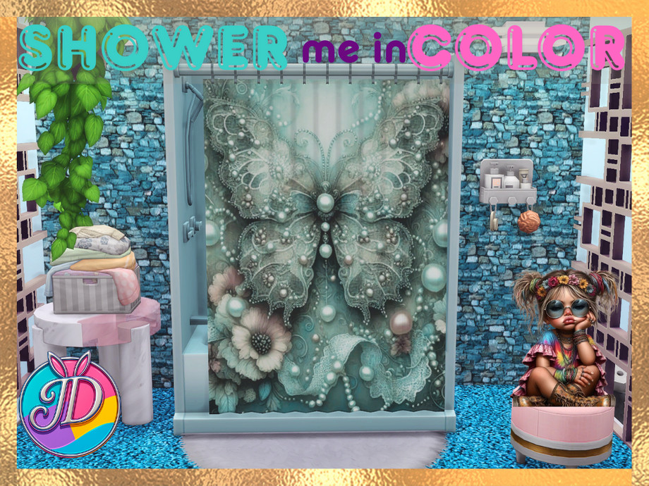 The Sims Resource | Patreon - Shower Me In Color