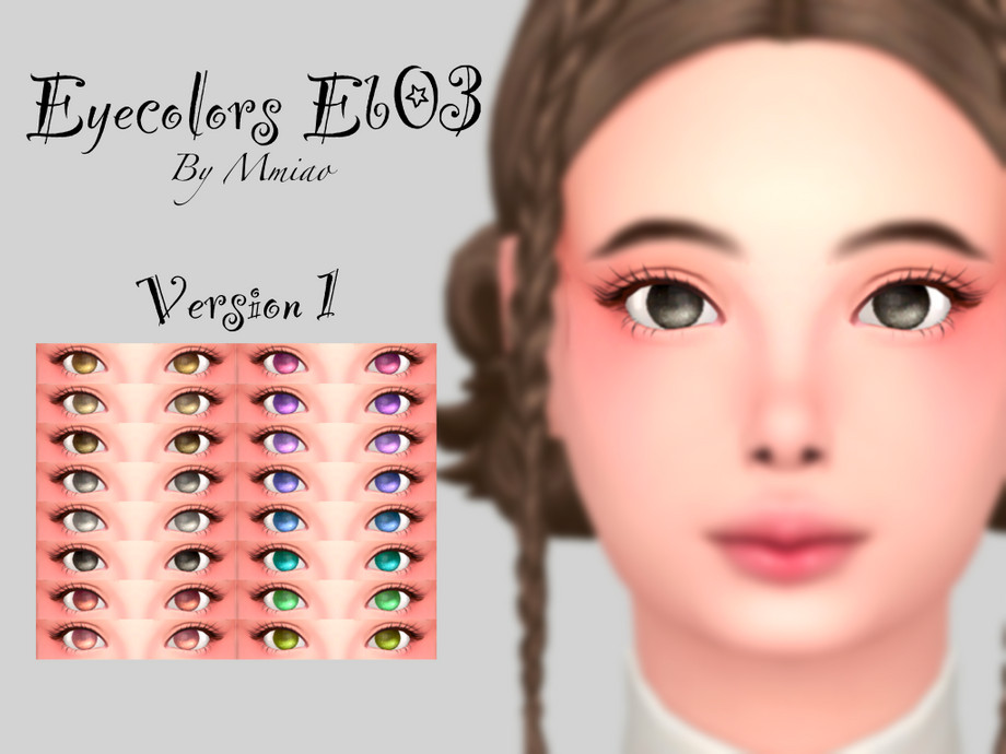 The Sims Resource | Eyecolors Eb03_Version 1