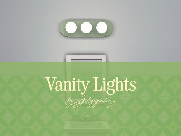 The Sims Resource | Vanity Lights