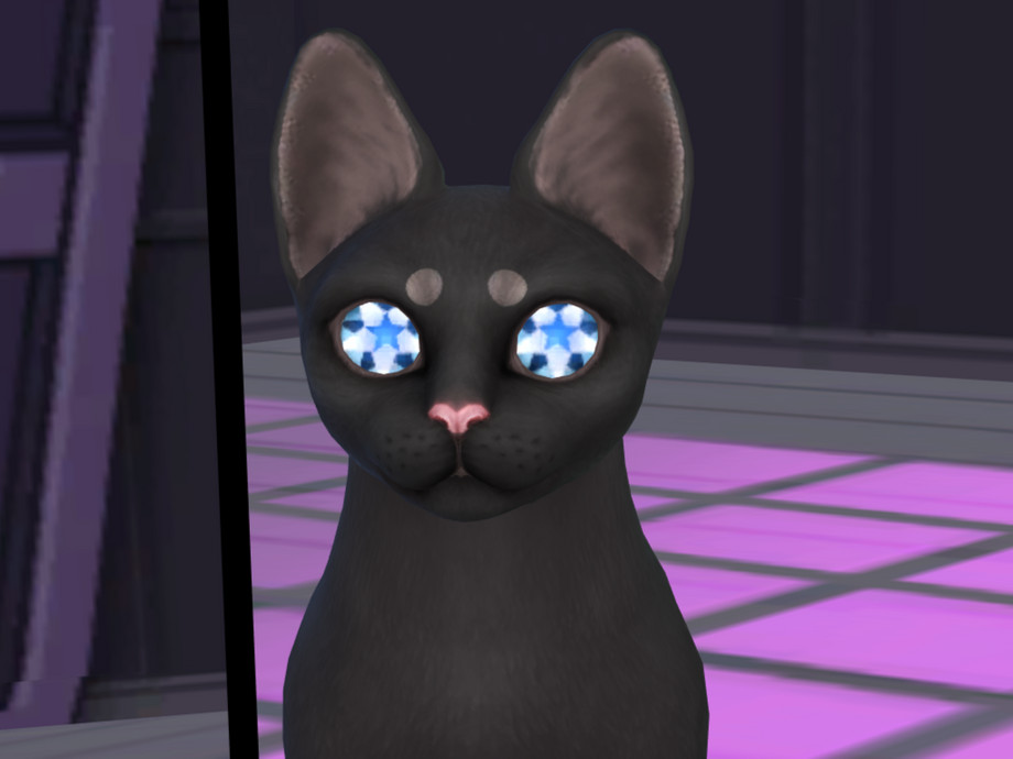 The Sims Resource | Unique Blue Star Cat Eyes