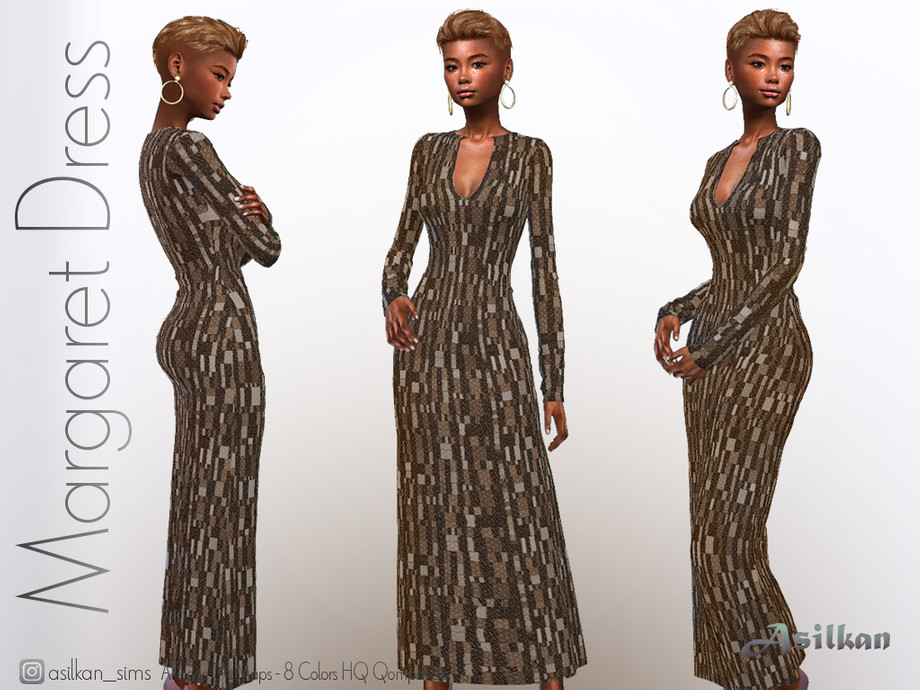 The Sims Resource | Margaret Dress - ACN 685