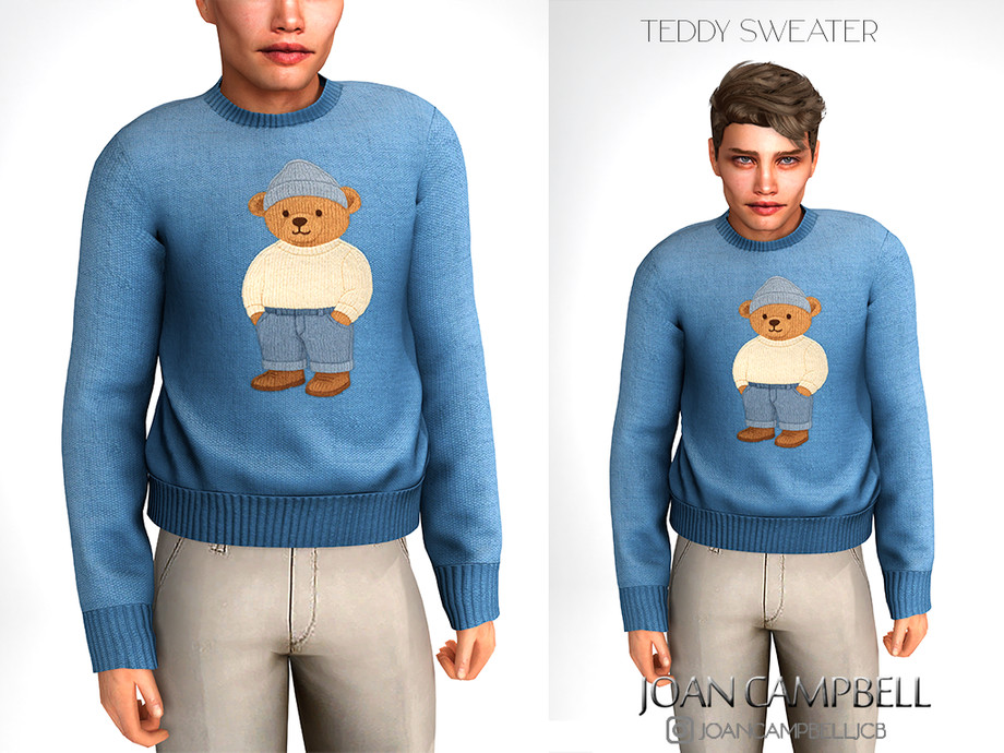 The Sims Resource | TEDDY SWEATER