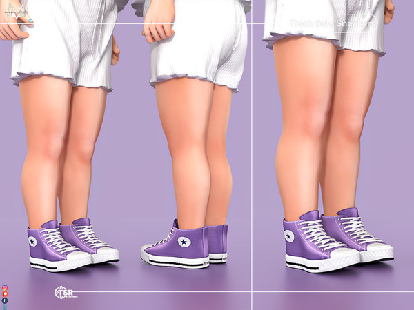 The Sims Resource | Thick Sole Sneakers S636 (Toddler)