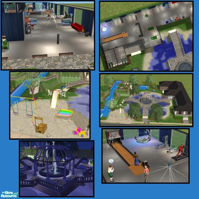 The Sims Resource | Copeland Waterpark and Rec Center
