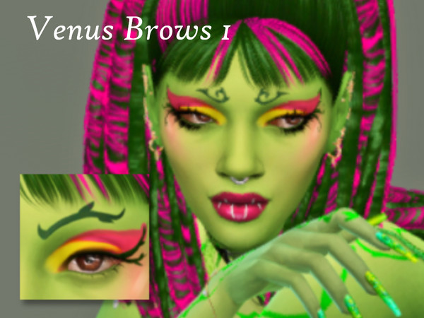 The Sims Resource | Venus Brows 1