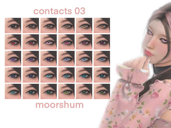 The Sims Resource | eye contacts 03 (maxis match)