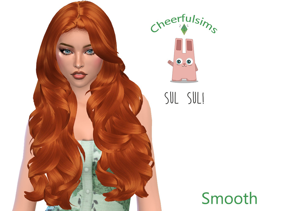 The Sims Resource | Smooth Textures Wingssims ES0108 long wavy curl ...