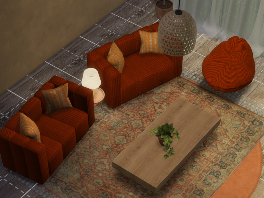 The Sims Resource | Amberwood Retreat Couch