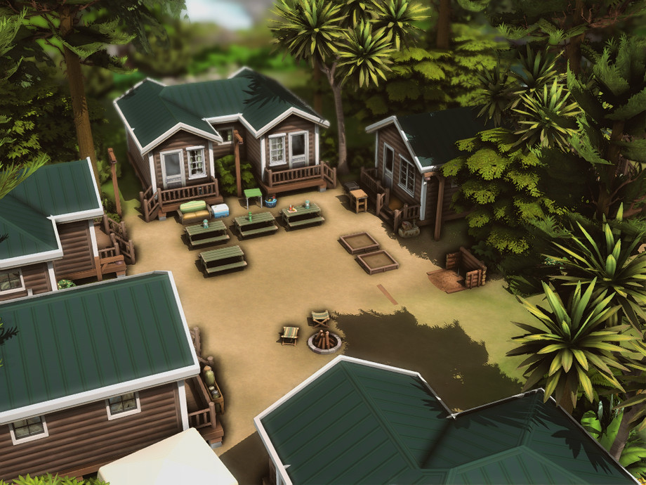 The Sims Resource | Realistic Family Camp (NO CC)